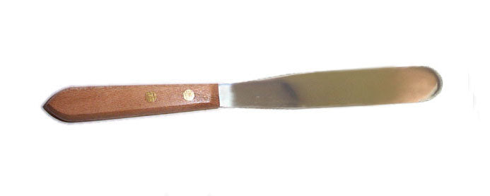 6" Spatula with Wood Handle – microspatulas.com